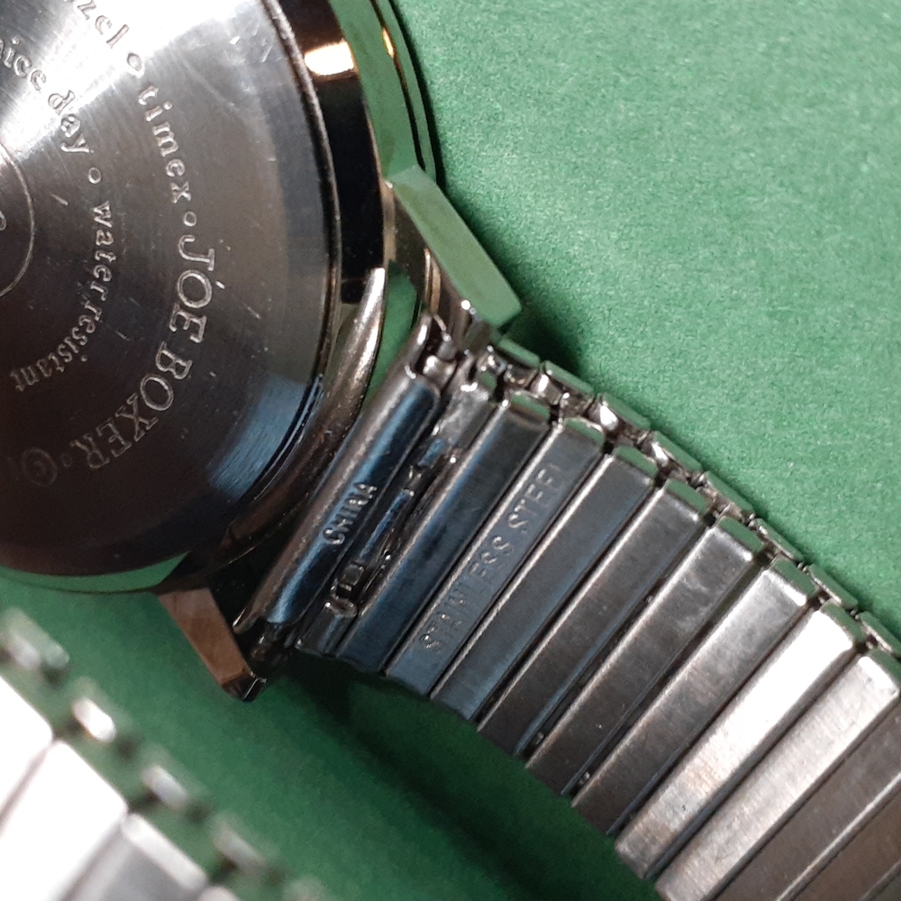 Vintage Joe Boxer Watch Smiley Face Stainless Steel S… - Gem